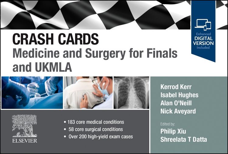 Crash Cards: Medicine and Surgery for Finals and: 1st edition | Kerrod ...