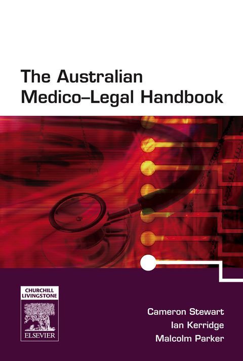 The Australian Medico-Legal Handbook with PDA So: 1st edition | Cameron ...